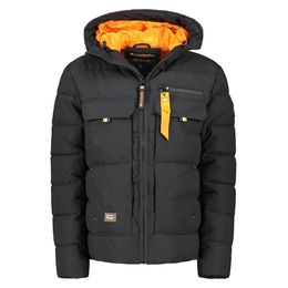 Canadian Peak Winterjacke "Dosibeak" in Schwarz - 63% | Größe XL | Herren-plussize