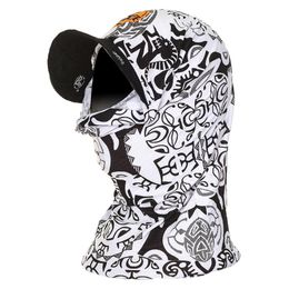 Buff Cap in Wei&szlig;/ Schwarz - 10% | Kindermuetzen