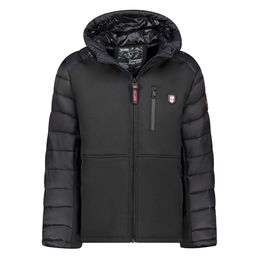 Canadian Peak Steppjacke "Cortezeak" in Schwarz - 68% | Größe M | Herrenjacken