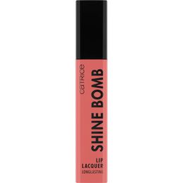 Catrice Lippenstift »Shine Bomb Lip Lacquer« mit langer Haltbarkeit Sweet Talker Glänzender, flüssiger Lippenstift mit bis zu 8 Stunden Haltbarkeit