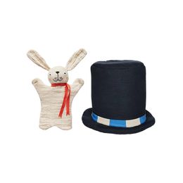 OYOY mini Kuscheltier "Magic Hat & Rabbit" in Schwarz/ Weiß - ab 3 Jahren - 40% | Kinder-kuscheltiere