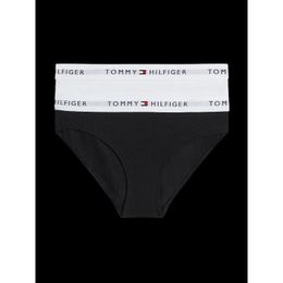 Tommy Hilfiger Underwear Bikinislip »2 PK BIKINI mit elastischem Bund im 2er-Pack« Packung, 2er-Pack, 2 Stk. tlg., unifarben, casual, körpernah,...