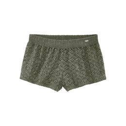 Buffalo Badeshorts »Bloopi« in Häkeloptik oliv 36 - N-Gr N-Gr 36 Angesagte uni Shorts