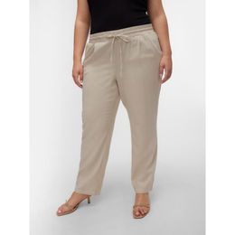 Vero Moda CURVE Schlupfhose »VMJESMILO ANKLE PANTS WVN GA NOOS CUR« Sommerhose Silver Lining 52 - N-Gr N-Gr 52 Knöchellange Hose von Vero Moda Curve