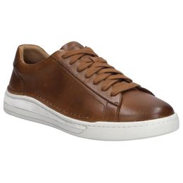 Josef Seibel Sneaker »Cleve 02«, Business Schuh, Halbschuh, Komfortschuh in Weite G castagne 41 41 Sportiver Schnürschuh in bewährter Qualität