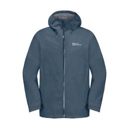 Jack Wolfskin Funktionsjacke »HIGHEST PEAK 3L JKT M« mitKapuze nature-blue XXXL (60) XXXL (60) 2 Hüfttaschen
