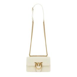 Pinko Hobo Bags - "Love" One Simply Mini Shoulder Bag - Gr. unisize - in Beige - f&uuml;r Damen