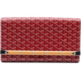 GOYARD Clutches - GOYARDine Monte Carlo Bois Clutch - Gr. unisize - in Rot - f&uuml;r Damen