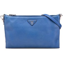Prada Hobo Bags - Vitello Daino Crossbody - Gr. unisize - in Blau - f&uuml;r Damen