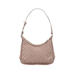 Louis Vuitton Hobo Bags - Monogram Satin Mini Boulogne - Gr. unisize - in Braun - f&uuml;r Damen