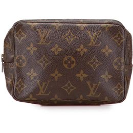 Louis Vuitton Clutches - Monogram Trousse Toilette 18 - Gr. unisize - in Braun - f&uuml;r Damen