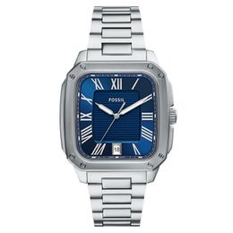 Fossil Uhren - Crosby Uhr - Gr. unisize - in Silber - f&uuml;r Damen