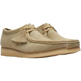 Clarks Low-Top Sneaker - Sneakers Wallabee Maple Suede - Gr. 46 (EU) - in Bunt - f&uuml;r Damen