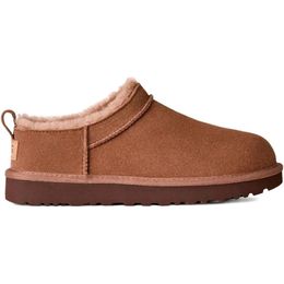 UGG Australia UGG Stiefel - Classic Micro - Suede Ankle Boot - Gr. 39 (EU) - in Beige - f&uuml;r Damen