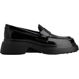 Tod's Tod's Loafer - Flat Shoes Black - Gr. 39 (EU) - in Schwarz - für Damen