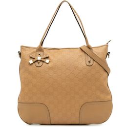 Gucci Hobo Bags - Guccissima Princy Satchel - Gr. unisize - in Braun - f&uuml;r Damen