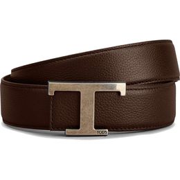 Tod's Tod's G&uuml;rtel - Belts Tabacco Scuro Nero - Gr. 95 - in Braun - f&uuml;r Damen
