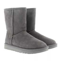 UGG Australia UGG Stiefel & Boots - W Classic Short Ii - Gr. 38 (EU) - in Grau - f&uuml;r Damen