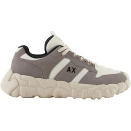 Armani Exchange Low-Top Sneaker - Sneakers Beige - Gr. US_10 - in Beige - f&uuml;r Damen