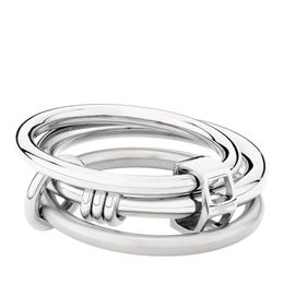 Liebeskind Berlin Ringe - Edelstahl Ring - Gr. 58 - in Silber - f&uuml;r Damen