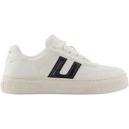 Armani Exchange Low-Top Sneaker - Sneakers Off Whiteblack - Gr. US_9 - in Wei&szlig; - f&uuml;r Damen