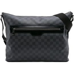 Louis Vuitton Hobo Bags - Damier Graphite Mick MM - Gr. unisize - in Schwarz - f&uuml;r Damen