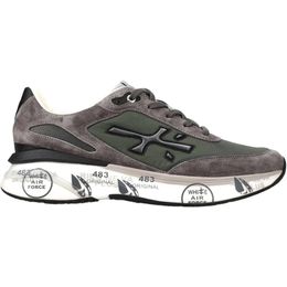 Premiata Low-Top Sneaker - Heren Moerun Sneaker - Gr. 45 (EU) - in Gr&uuml;n - f&uuml;r Damen