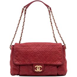 Chanel Hobo Bags - Large Aged Calfskin Chic Quilt Flap - Gr. unisize - in Rot - f&uuml;r Damen