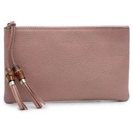 Gucci Clutches - Calfskin Bamboo Clutch - Gr. unisize - in Gold - f&uuml;r Damen