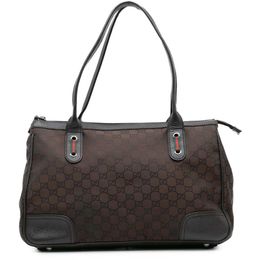 Gucci Shopper - GG Canvas Princy Tote - Gr. unisize - in Braun - f&uuml;r Damen