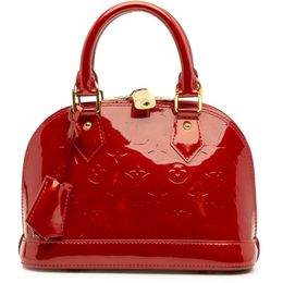 Louis Vuitton Hobo Bags - Monogram Vernis Alma BB - Gr. unisize - in Rot - f&uuml;r Damen