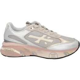 Premiata Low-Top Sneaker - Dames Moerund Sneaker - Gr. 39 (EU) - in Grau - f&uuml;r Damen