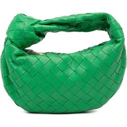 Bottega Veneta Hobo Bags - Mini Nappa Intrecciato Jodie - Gr. unisize - in Gr&uuml;n - f&uuml;r Damen