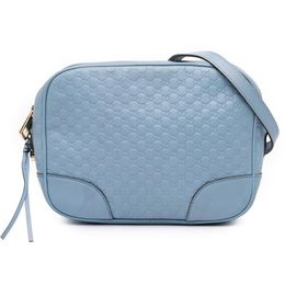 Gucci Hobo Bags - Mini MicroGuccissima Bree Crossbody - Gr. unisize - in Blau - f&uuml;r Damen