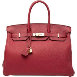 Herm&egrave;s Herm&egrave;s Crossbody Bags - Togo Birkin Retourne 35 - Gr. unisize - in Rot - f&uuml;r Damen