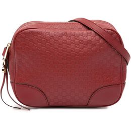 Gucci Hobo Bags - MicroGuccissima Bree Crossbody - Gr. unisize - in Rot - f&uuml;r Damen