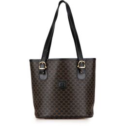 Céline Celine Shopper - Macadam Coated Canvas Tote - Gr. unisize - in Braun - für Damen