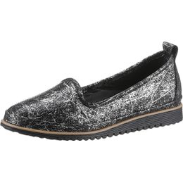 Heine Damen Slipper schwarz Größe 37