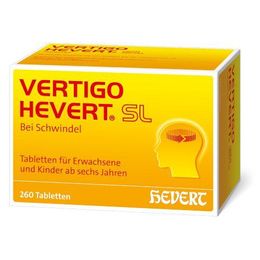 Vertigo Hevert Sl Tabletten 260 St