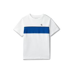 Calvin Klein Jeans T-Shirt Jungen Gr&ouml;&szlig;e 116 blau / schwarz / wei&szlig;