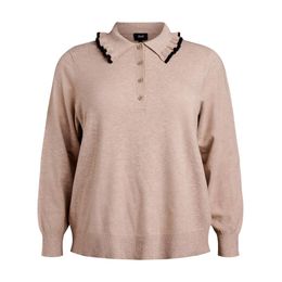 ZIZZI Pullover 'MELLA' Damen Größe 9XL/10XL taupe