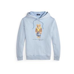 Polo Ralph Lauren Sweatshirt 'Seasonal' Herren Größe L blue denim / hellblau / hellbraun / gelb