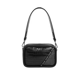Pepe Jeans Shoulder Bag ' KEYRA CROCO ' female Black size One Size