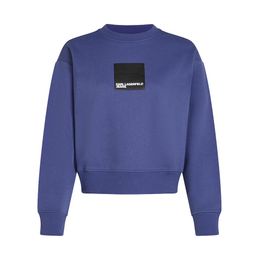 KARL LAGERFELD JEANS Sweatshirt female Blue size XS