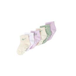 Nike Sportswear Socken Mädchen Größe 6/12M pastellgelb / jade / flieder / weiß