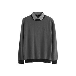 next Pullover Herren Gr&ouml;&szlig;e M anthrazit / schwarz