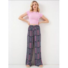 Bigdart Hose Damen Gr&ouml;&szlig;e 42 marine / hellblau / pink / wei&szlig;