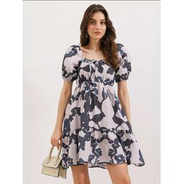 Bigdart Kleid Damen Gr&ouml;&szlig;e 40 kitt / dunkelblau / schwarz Winterkleid