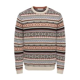 Only & Sons Only & Sons Pullover 'ONSJERRY' Herren Gr&ouml;&szlig;e XXL silbergrau