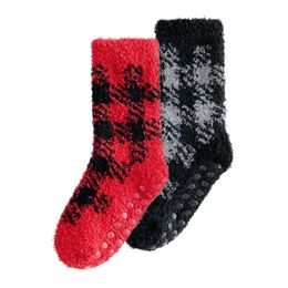 next Socken Jungen Gr&ouml;&szlig;e 23/26 grau / rot / schwarz